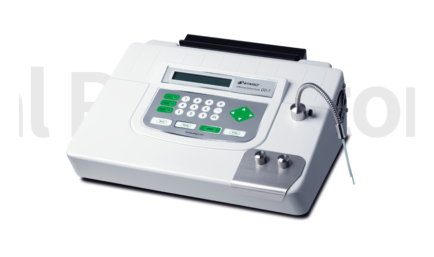 Digital Differential Refractometer DD-7 - Analysis