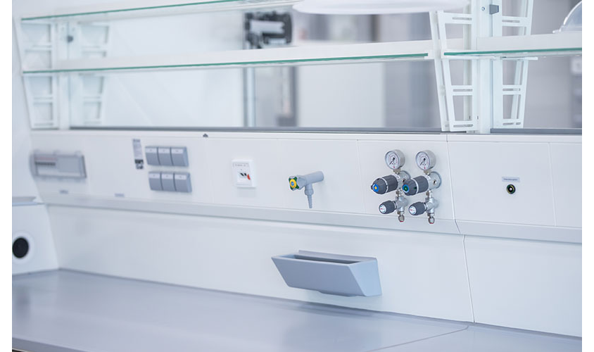 Waldner Lab Service Modules | Flexible Lab Supply